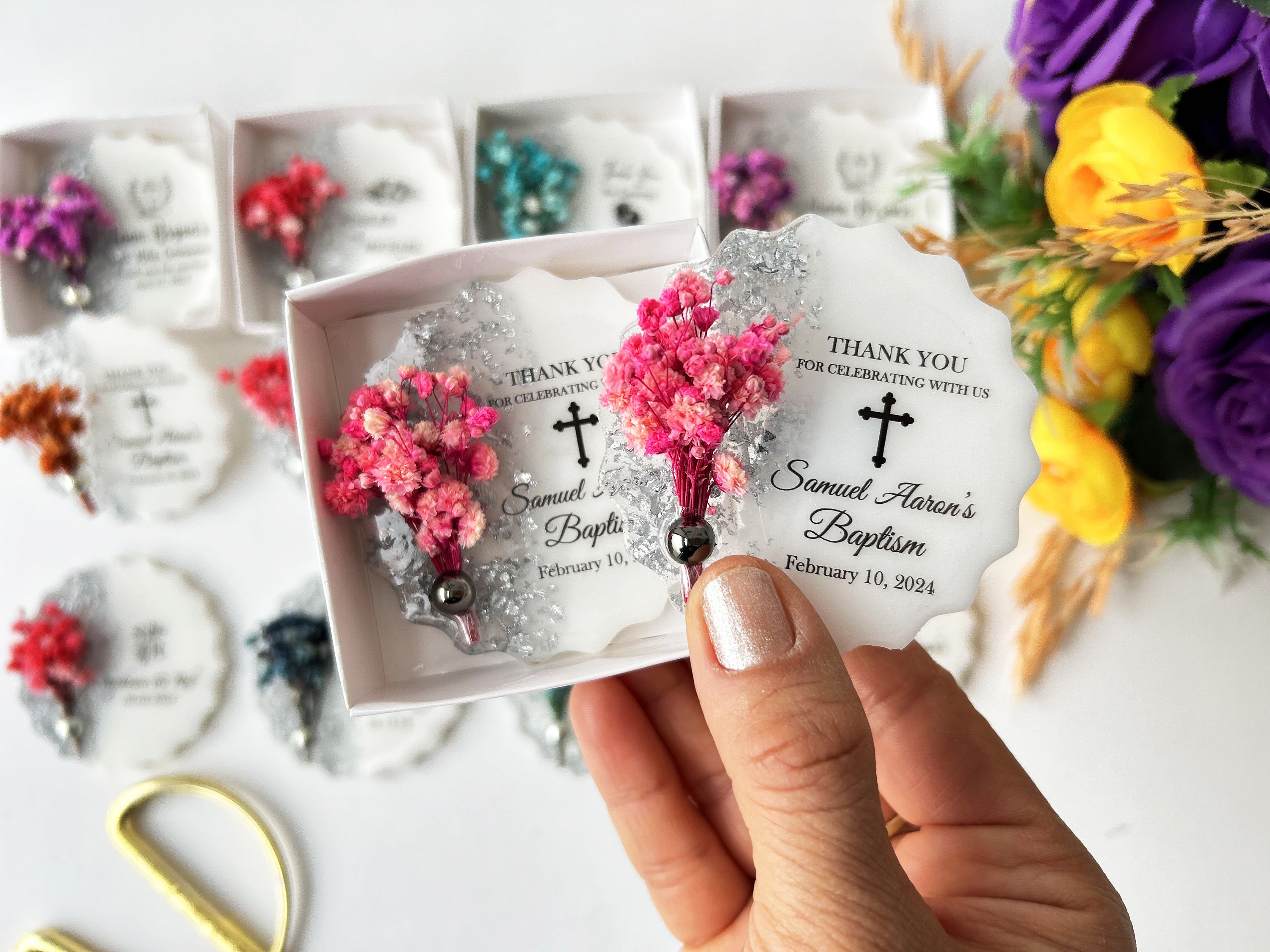 First Communion Favors, Baptism Gift for Guest, Christening ...