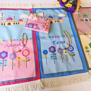 Personalized Kids Prayer Mat Muslim Children Prayer Rug - Etsy