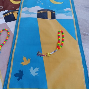 Personalized Kids Prayer Mat, Children Prayer Rug, Janamaz for Kids ...