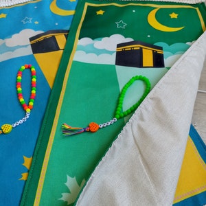 Personalized Kids Prayer Mat, Children Prayer Rug, Janamaz for Kids ...