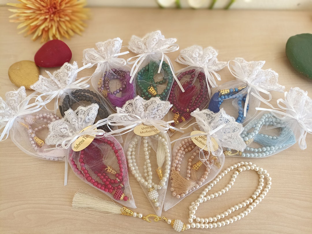 Prayer Beads Tasbeeh Masbaha Favors, Eid Gift, Islamic Wedding Favor ...