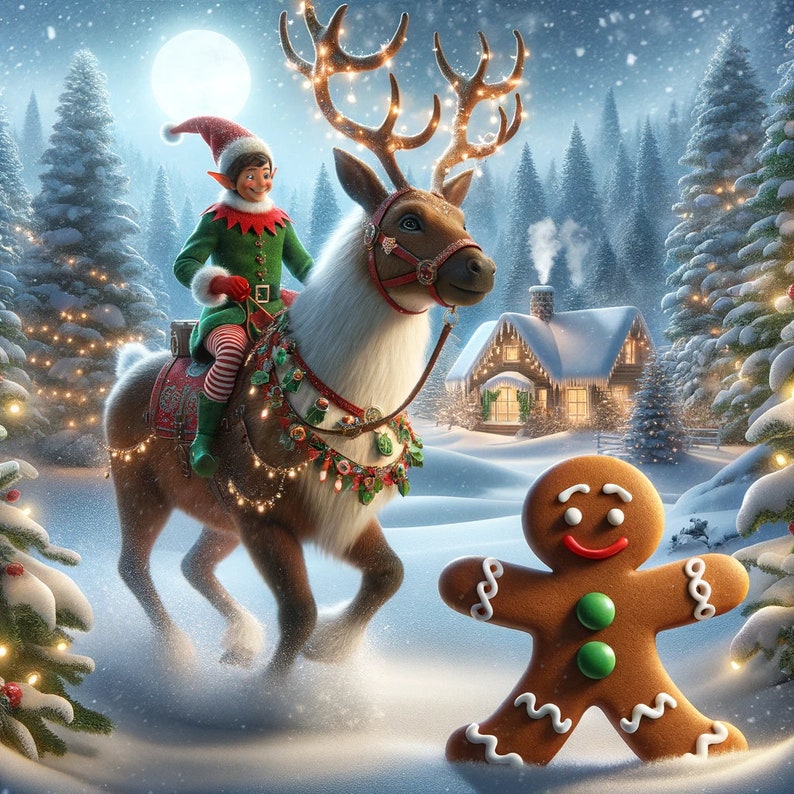 Gingerbread Man Dance - Etsy