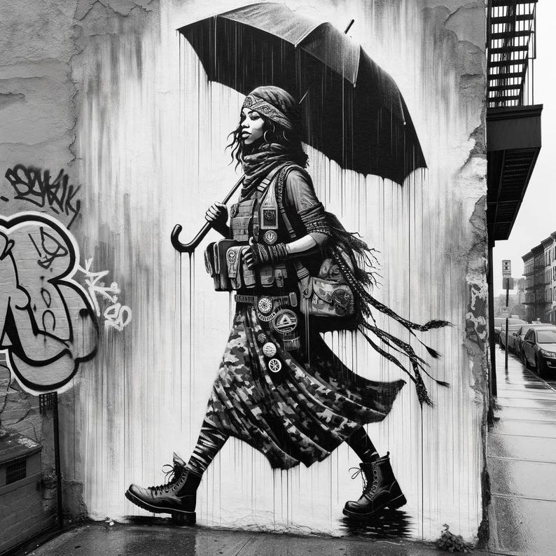 Bohemian Rain Warriors - Etsy