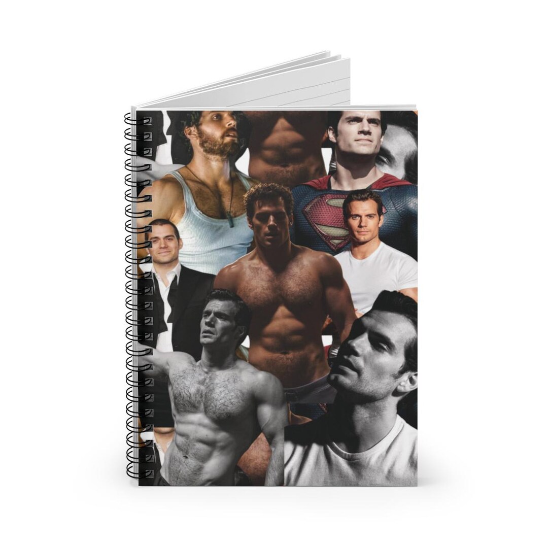 Henry Cavill Spiral Notebook, Personalized Notebook, Custom Journal ...