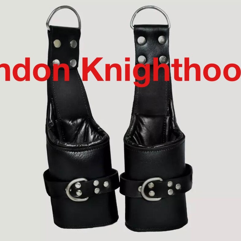 Leather Suspension Cuffs - Etsy