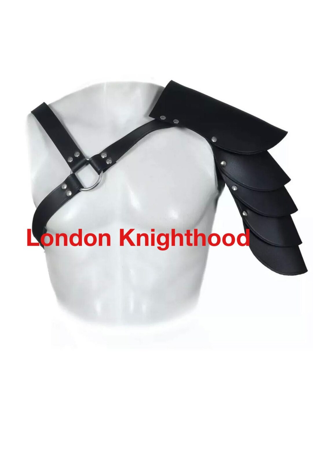 Shoulder Larp Genuine Leather Body Gladiator Harness Armour Armor - Etsy