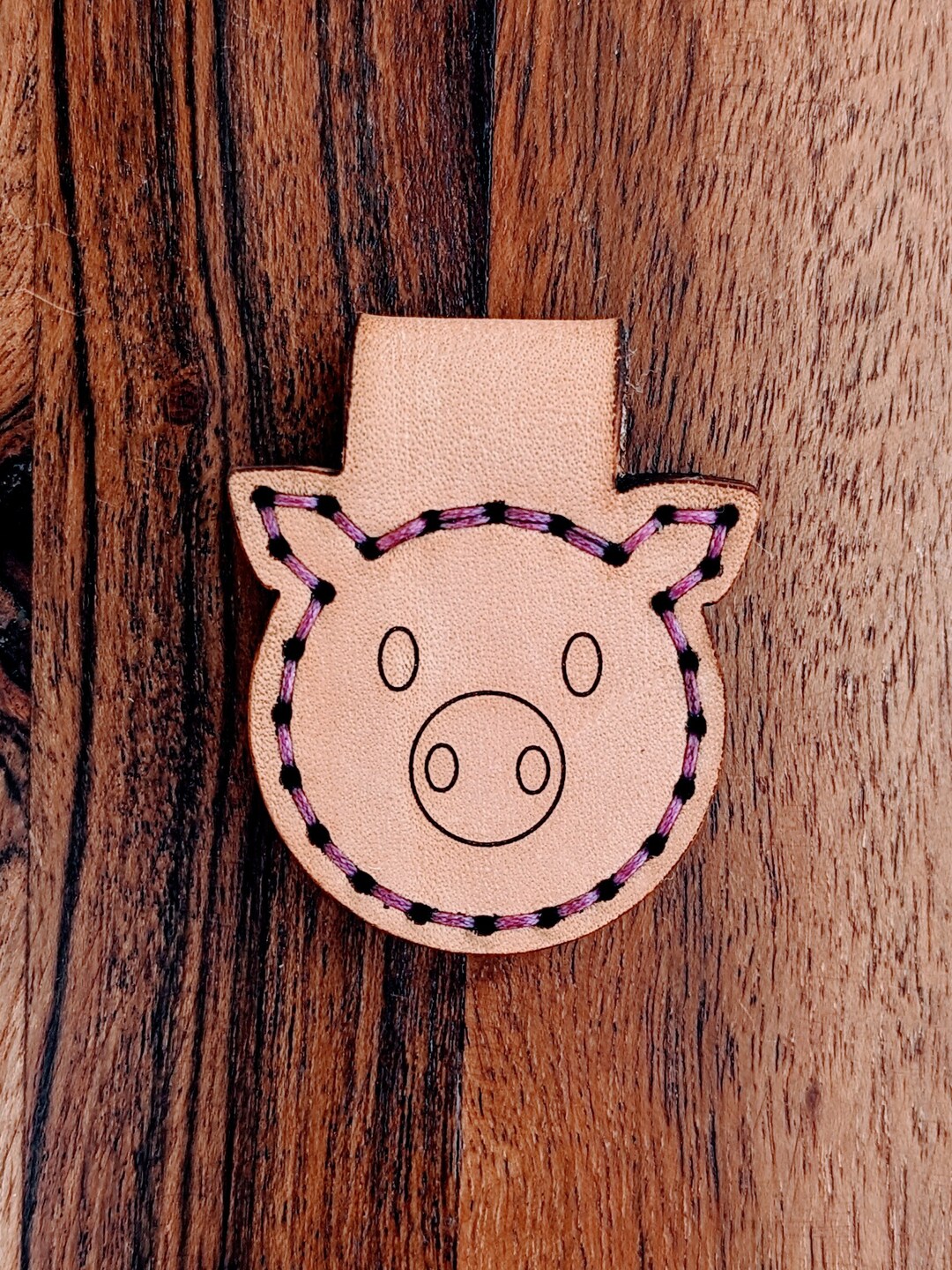 Pig-handmade Leather Slingshot Spinner Target - Etsy