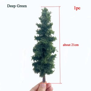 Miniature Pine Tree Model 14/21cm, DIY Scenery Craft Supply - Etsy