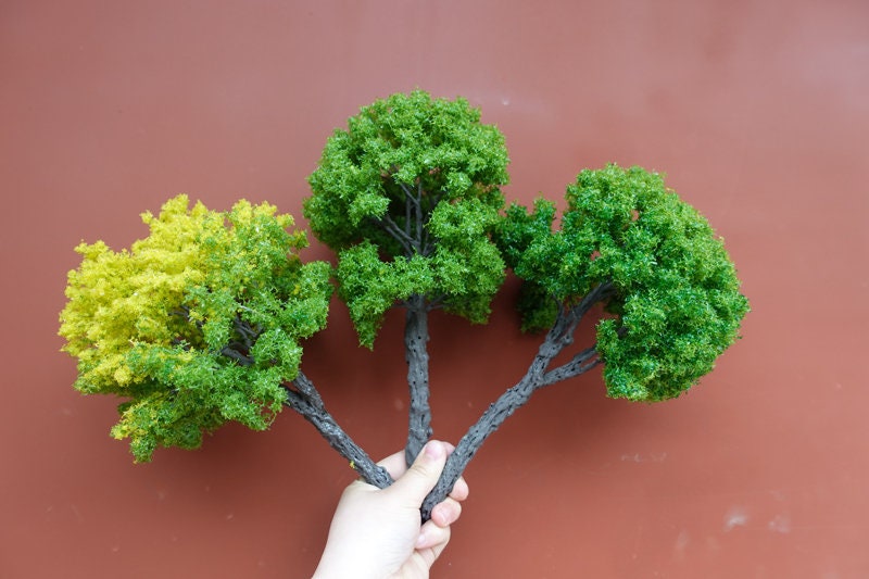 30cm Miniature Banyan Tree Model G Scale Train Railway Accessories ...