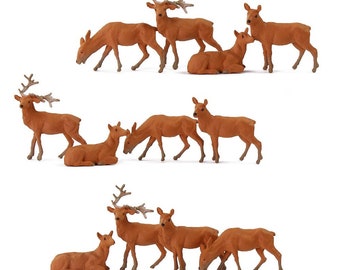 Leopard Seal Miniature 1:87 HO Scale for Diorama, Dollhouse, Tabletop ...