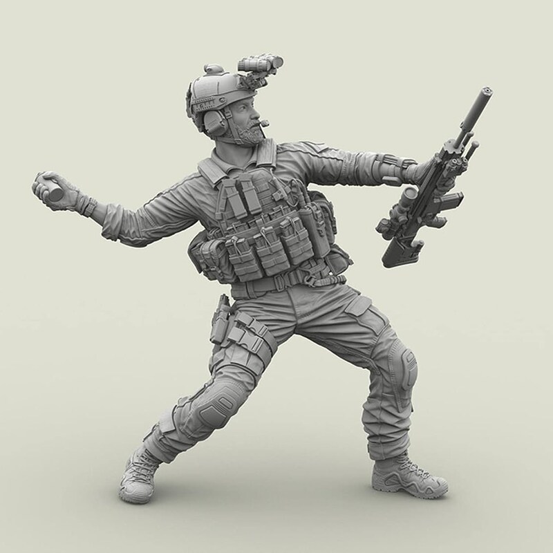 1/16 Resin Military Figures - Etsy