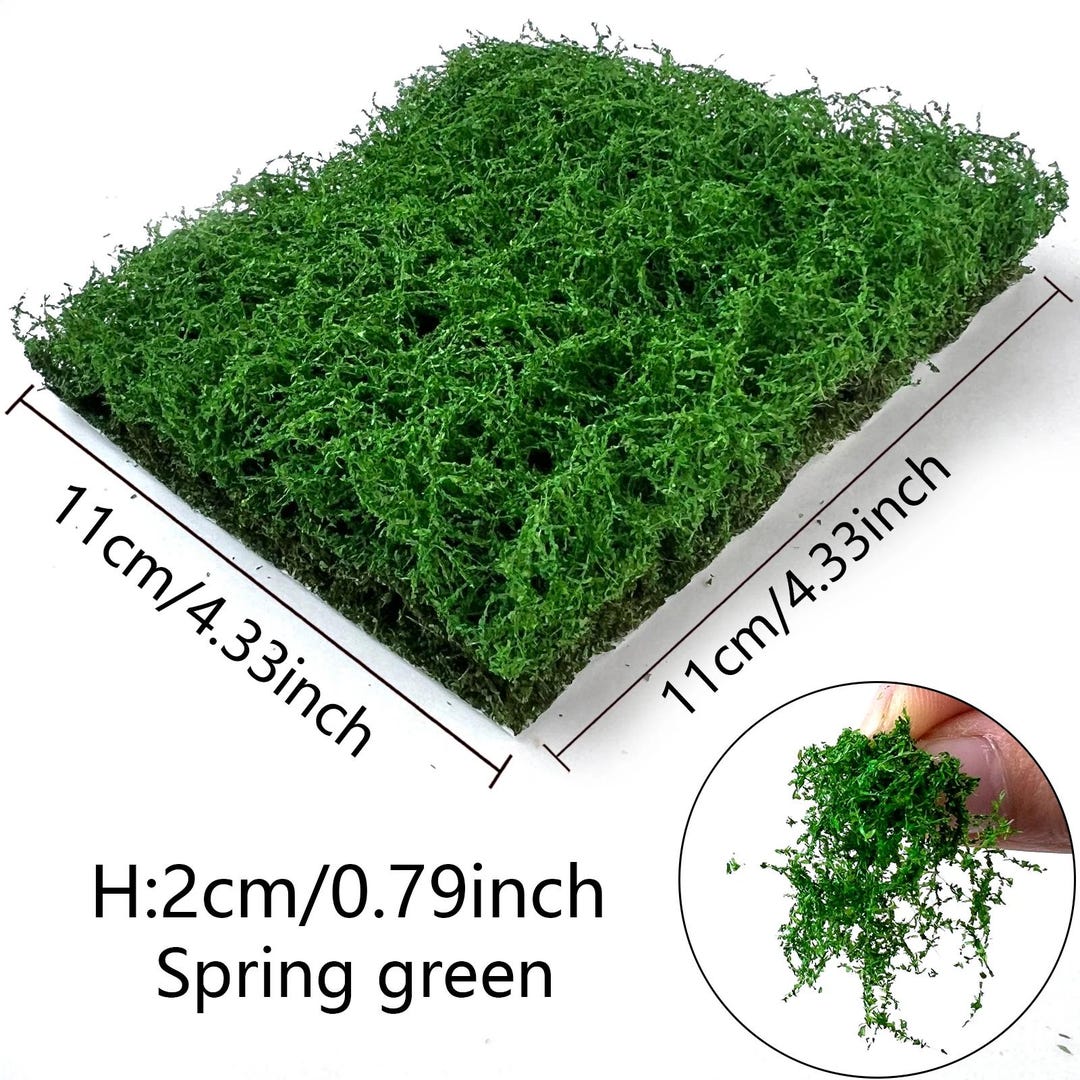 Miniature Shrub Bushes: Tearable Grass Tuft Model, DIY Scenery - Etsy