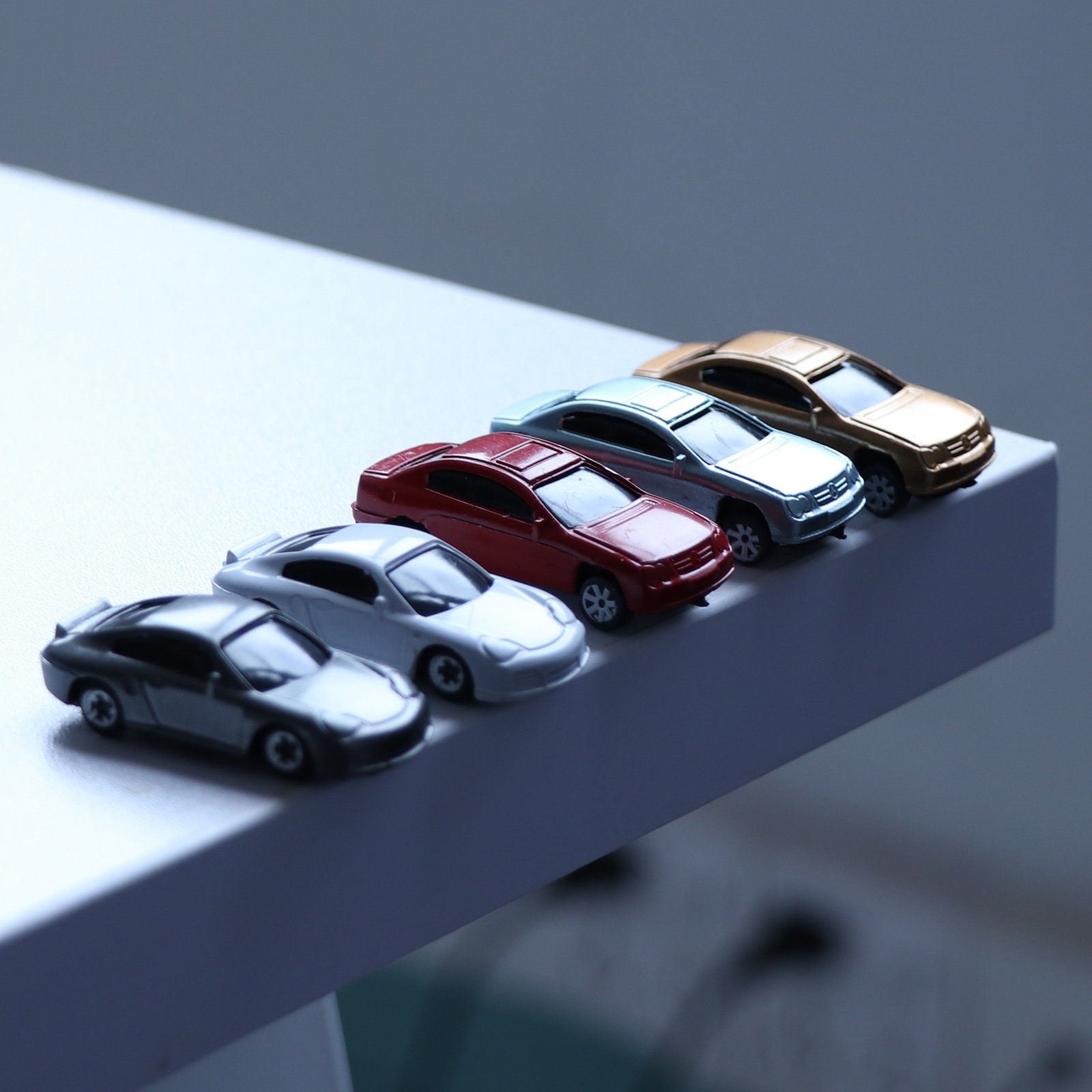 60 Pcs Miniature Car 1:87 Vehicle HO Scale Models Landscape - Etsy