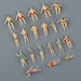 20 Pcs Miniature Swimming People Figure 1:75 Models Toys Beach Pool ...
