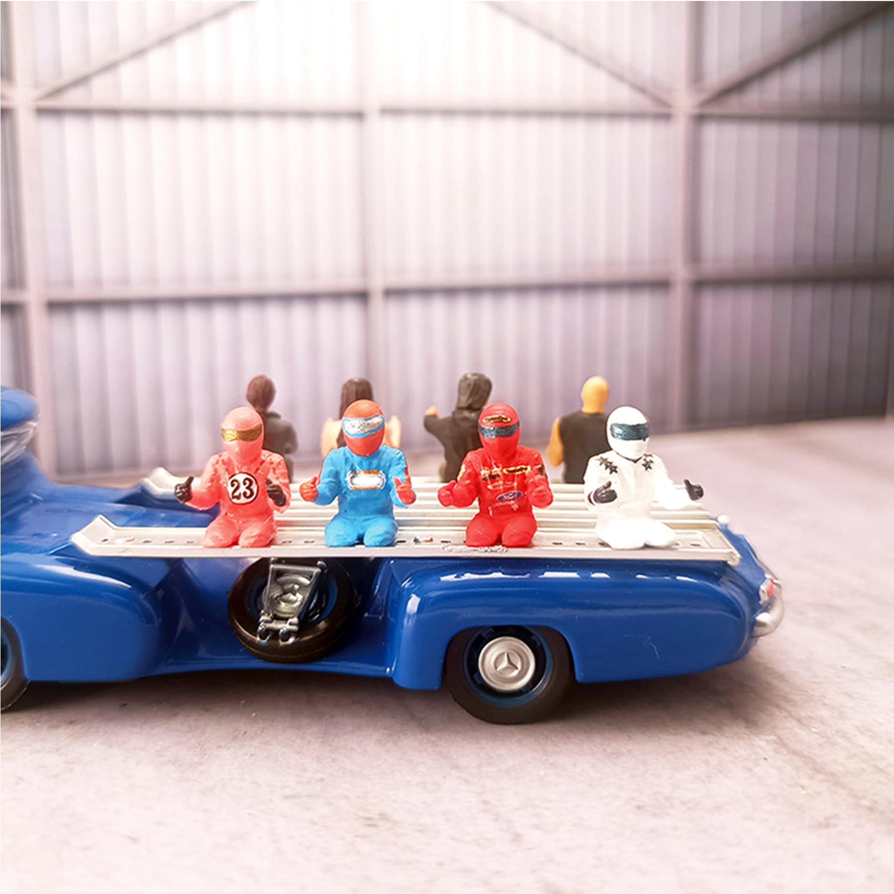 Miniature Racing Car Racer Driver People Figure 1:64 Model - Etsy