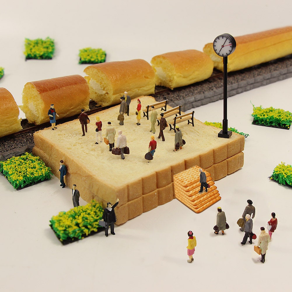 40 Pcs Miniature Standing People Passenger 1:87 Figures HO - Etsy