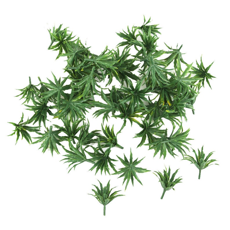 50 Pcs Miniature Grass Bushes Plants Trees Models 1:100 Scale - Etsy