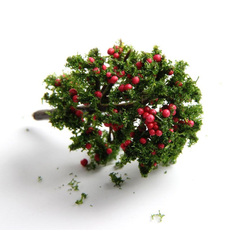 10pcs Miniature Fruit Tree Models, DIY Fairy Garden Landscape - Etsy