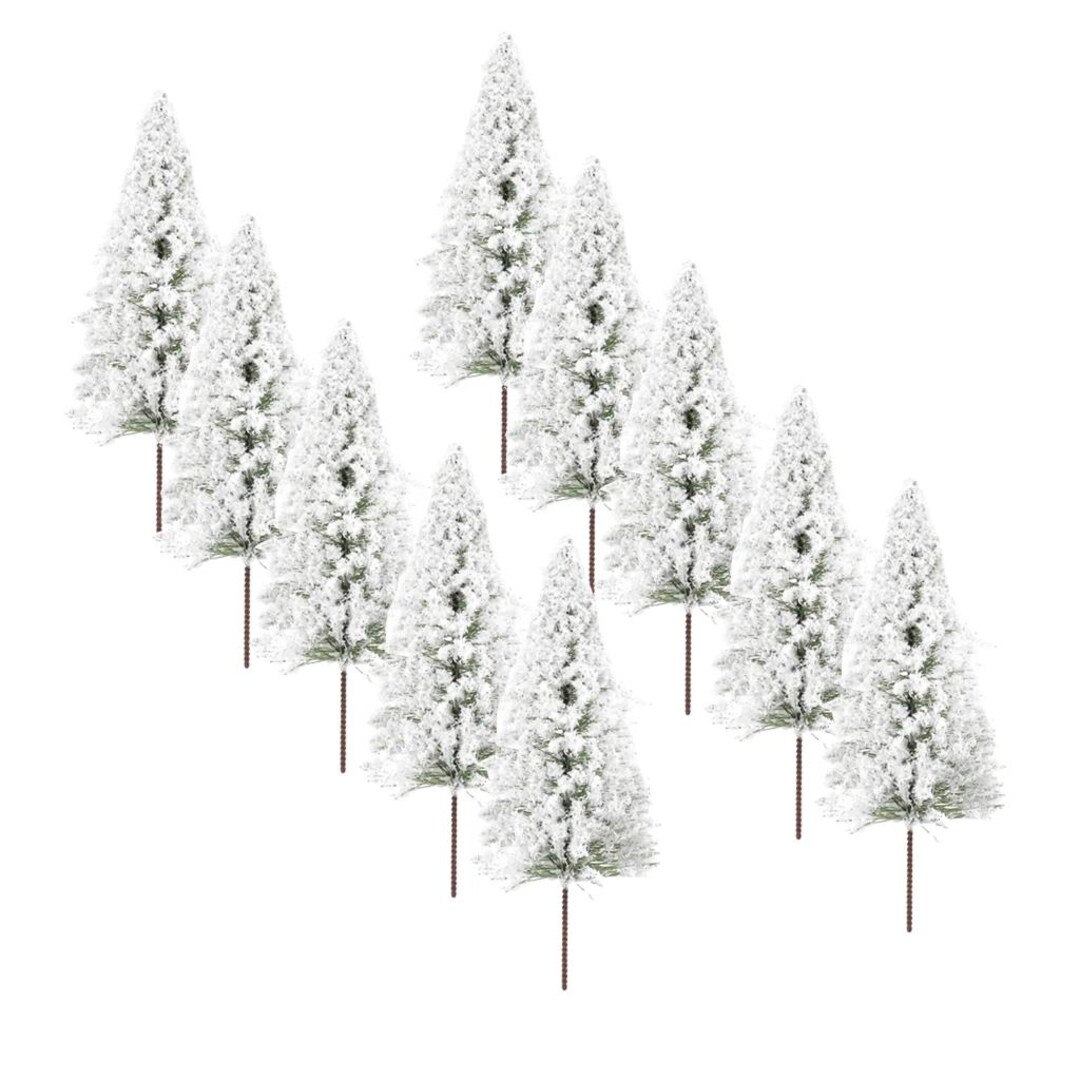 Miniature Snow Covered Tree Models | 1:100 Scale Model Trees | Diorama ...