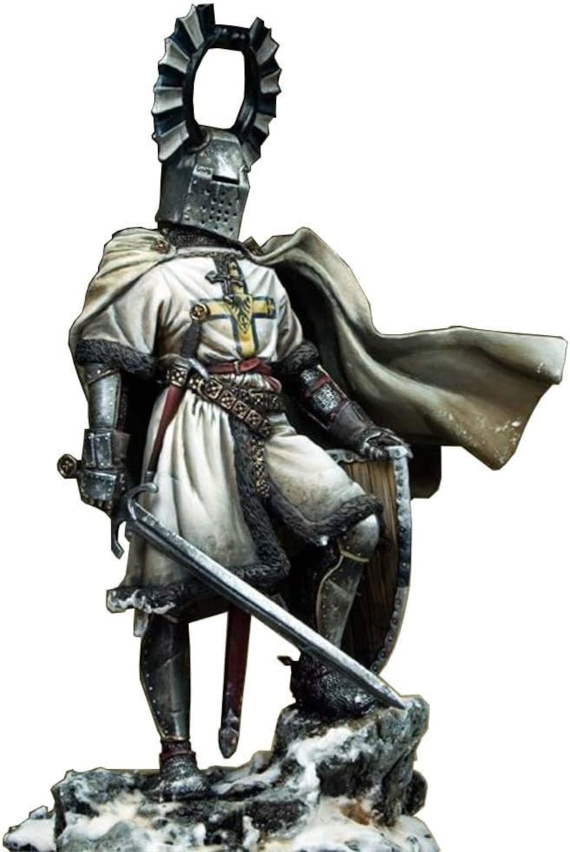 Medieval Teutonic Knight Resin Figure 1/18 Scale Unassembled - Etsy