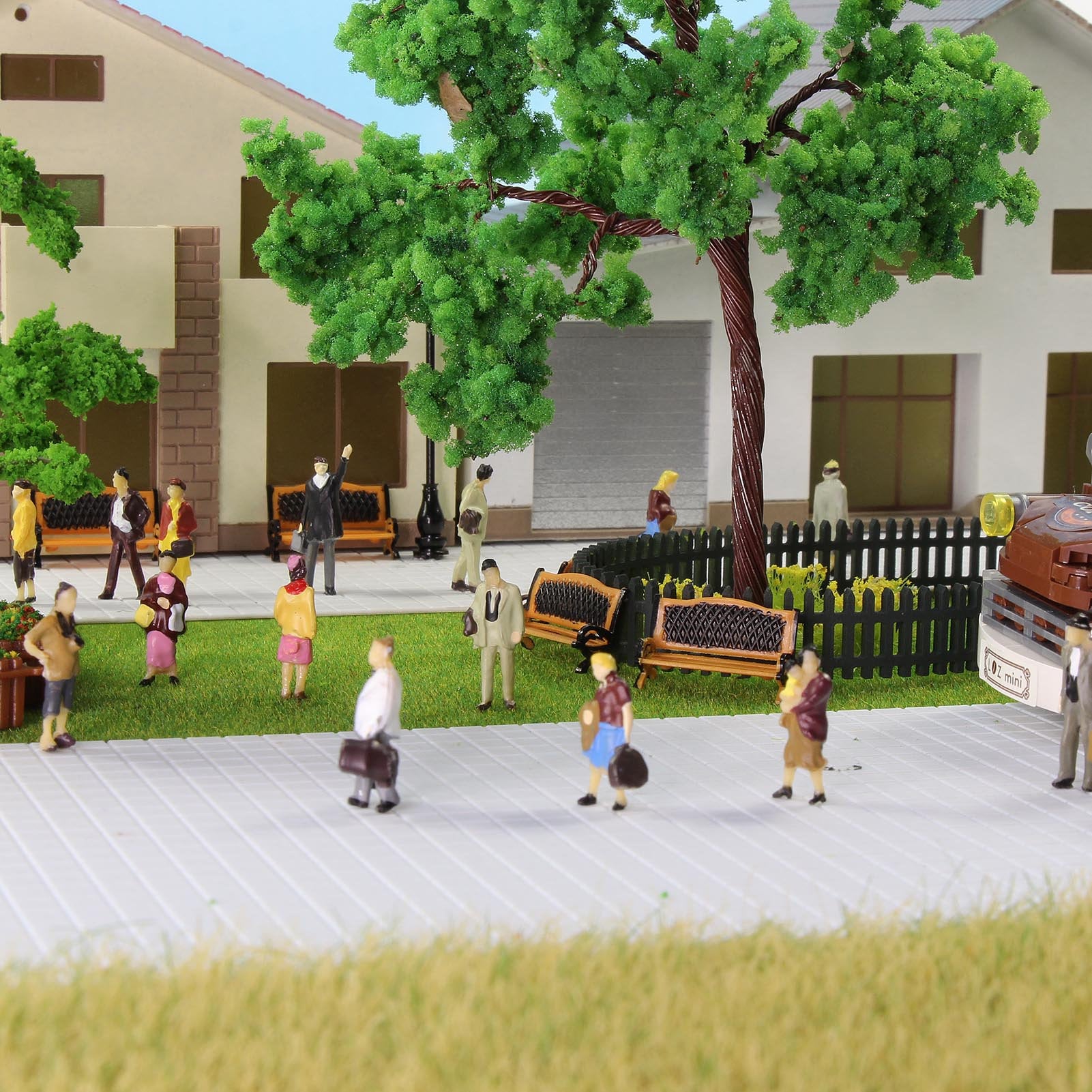 40 Pcs Miniature Standing People Passenger 1:87 Figures HO - Etsy