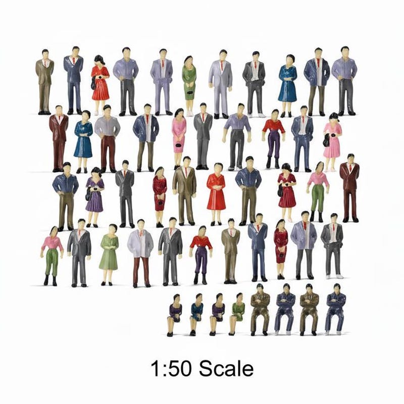 1 100 Figurines People - Etsy