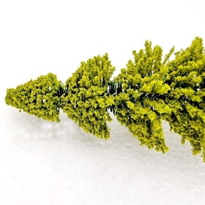 30 Pcs 6-12cm Miniature Coniferous Pine Tree Models Train Railway ...