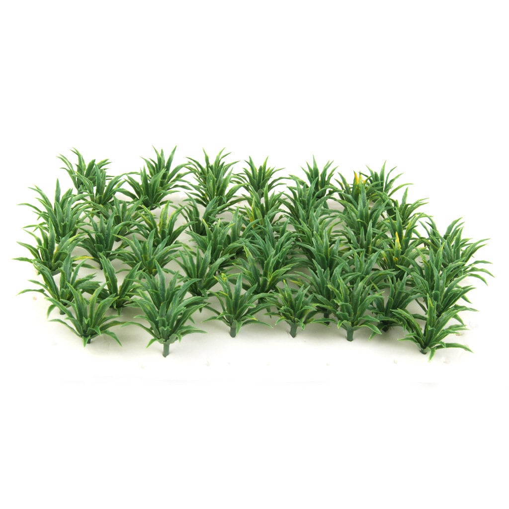 50 Pcs Miniature Grass Bushes Plants Trees Models 1:100 Scale - Etsy
