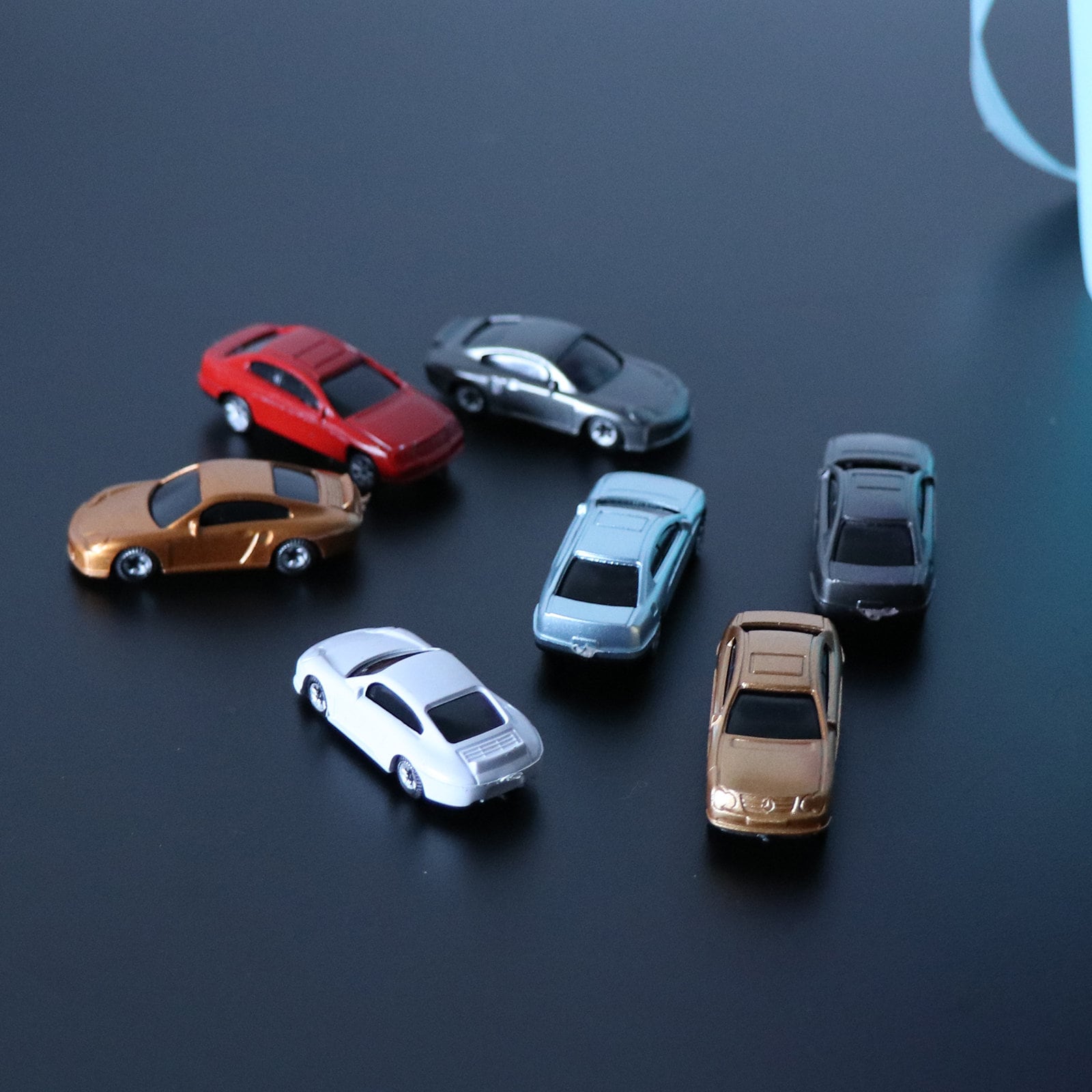 60 Pcs Miniature Car 1:87 Vehicle HO Scale Models Landscape - Etsy