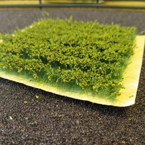 7pcs Miniature Grass Tufts 8mm Model Scenery Strips, Diorama Terrain ...