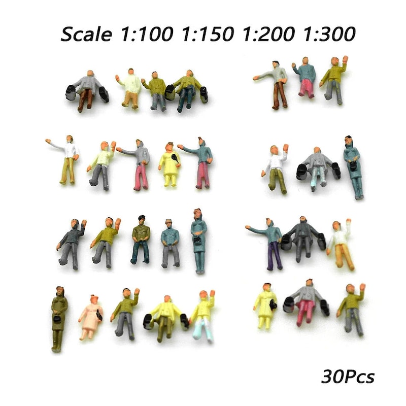 Miniature People 1:100 - Etsy