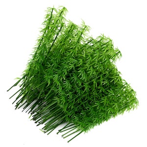 50 Pcs Miniature Bamboo Tree Models Train Railway Accessories Forest ...