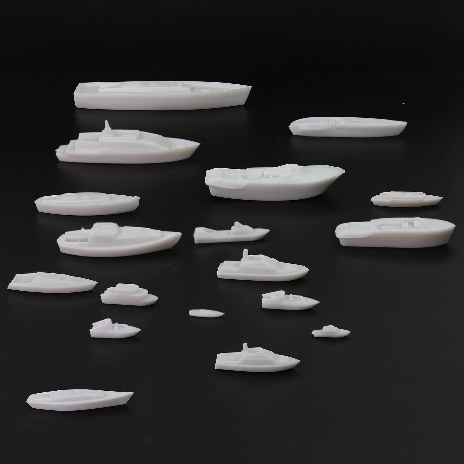 32 Pcs Miniature Mixed Ship Boat Yacht Unpainted Models HO N Z - Etsy