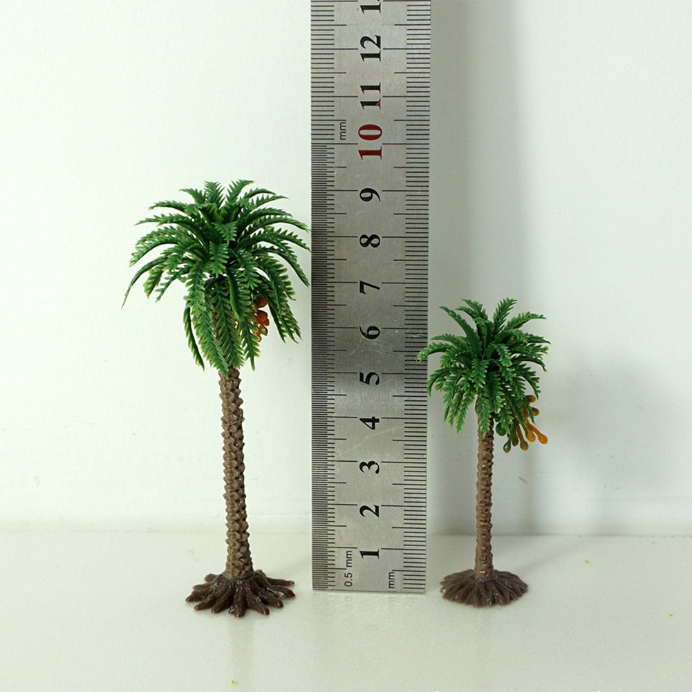10 Pcs 6-15cm Miniature African Coconut Palm Tree Models - Etsy