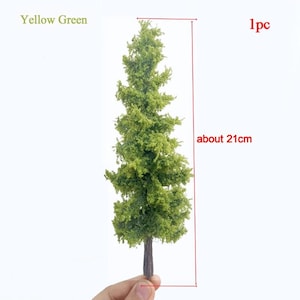 Miniature Pine Tree Model 14/21cm, DIY Scenery Craft Supply - Etsy