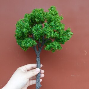 30cm Miniature Banyan Tree Model G Scale Train Railway Accessories ...