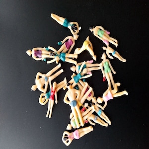 30 Pcs Miniature Swimming People Figure 1/50-1/150 Scale Models Beach ...