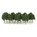20 Pcs 7.5cm Miniature Green Tree Models N Scale Train Railway - Etsy