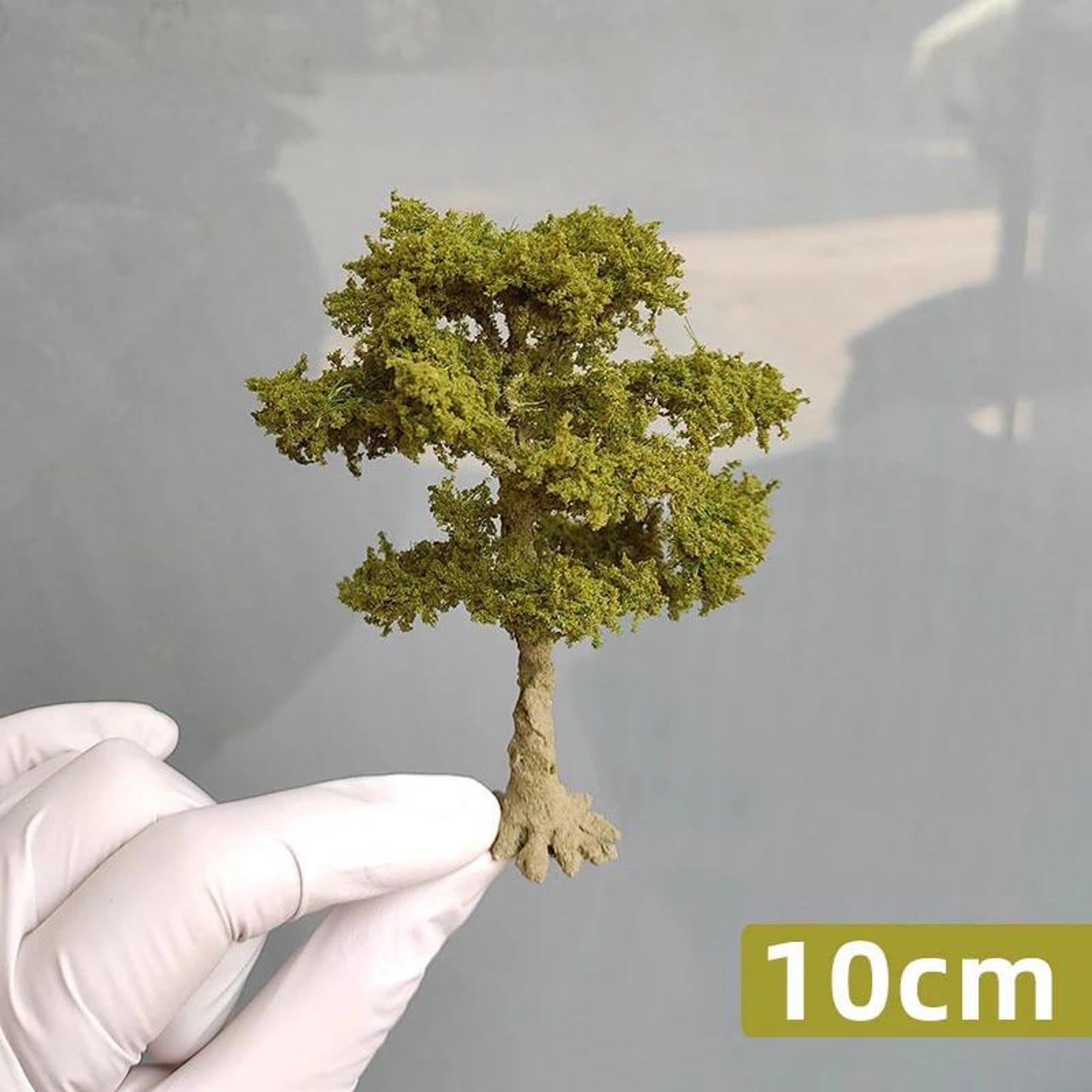 Miniature Autumn Tree 10-28cm Model Railway Scenery Landscape Diorama ...