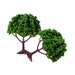 20 Pcs 8cm Miniature Tree HO OO Scale Models Train Railway Accessories ...