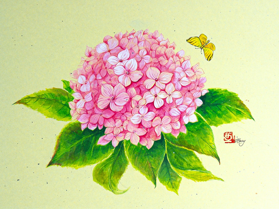 Floral Watercolor Printable Painting - Etsy