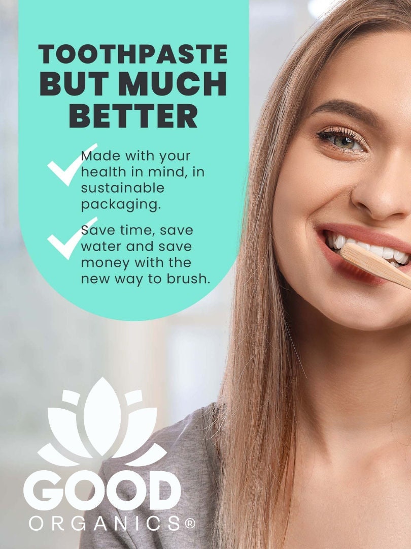 Plastic Free Natural Toothpaste Tablets Whitening Zero - Etsy