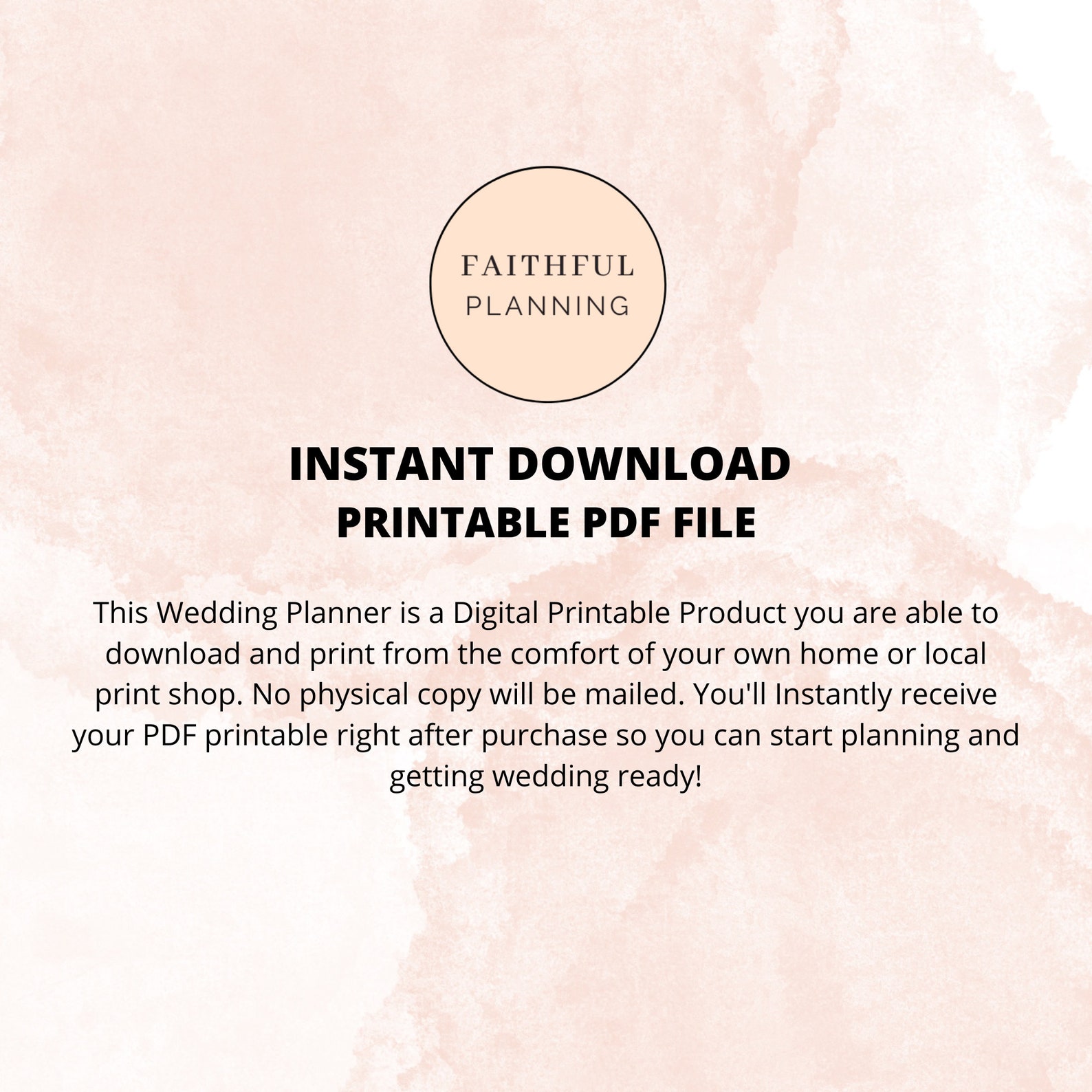 Wedding Planner Printable, Wedding Organizer, Minimalistic Wedding ...