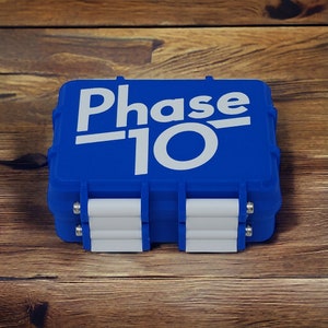 Phase 10 Card Game Storage Case Box - Etsy