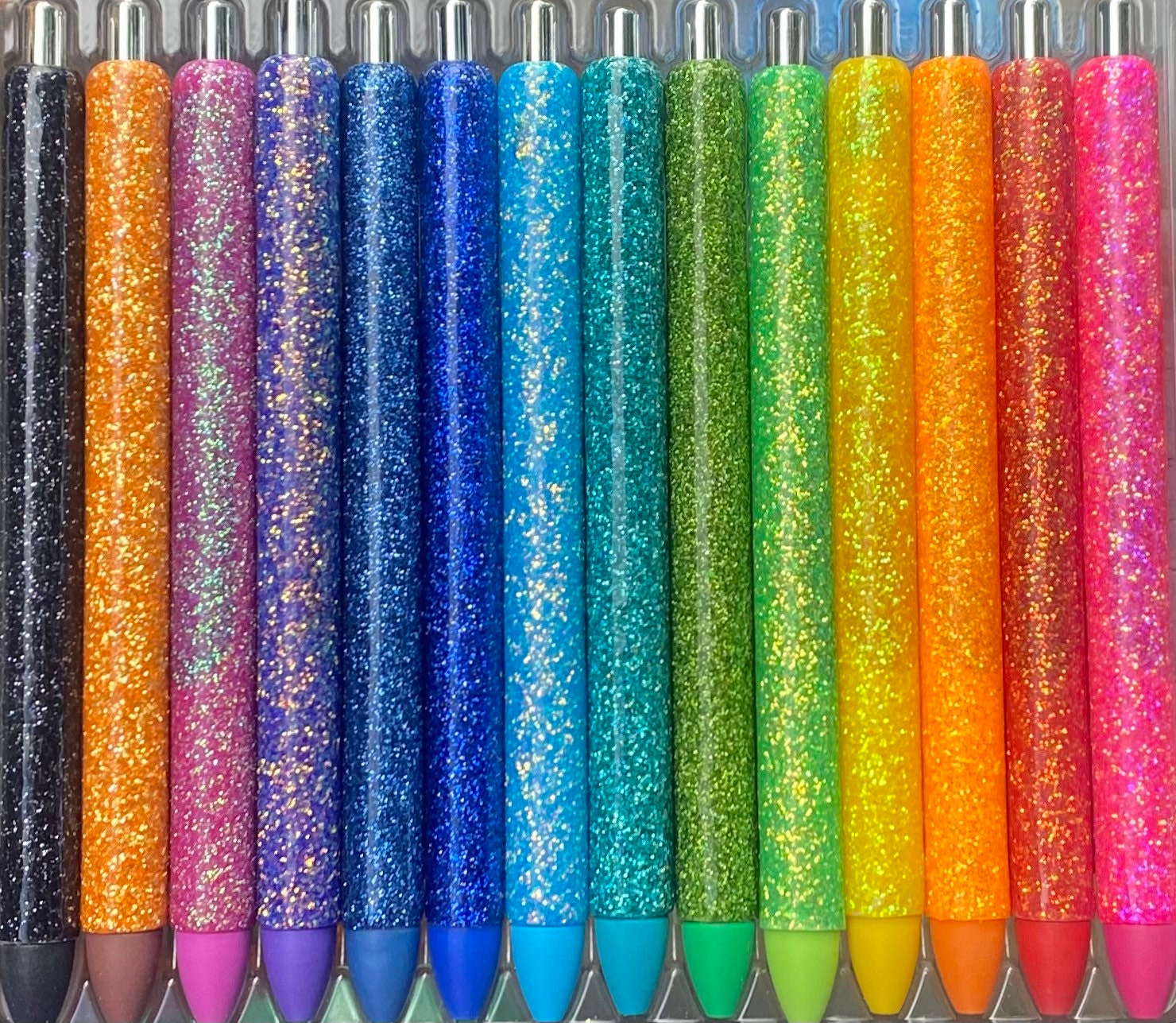 Glitter Ink Joy Gel Pens Glitter Pen Set Glitter Epoxy Pens - Etsy