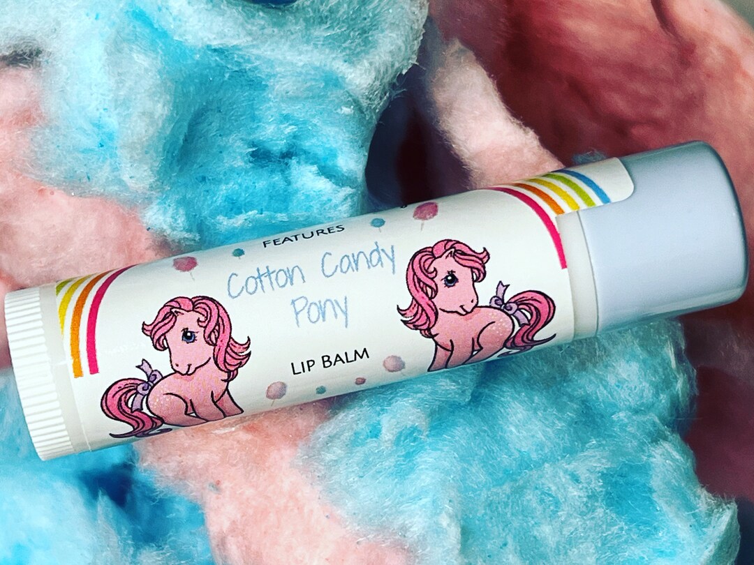Cotton Candy Pony Lip Balm (.15oz) - Etsy