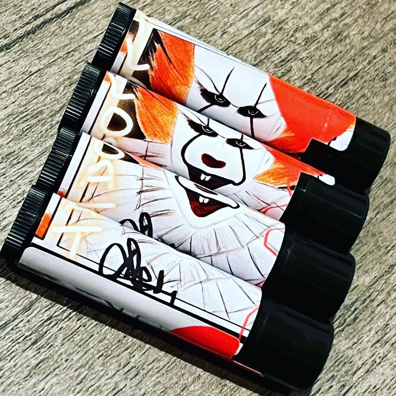 Pennywise it Movie Inspired Cotton Candy Kettle Corn Lip Balm - Etsy