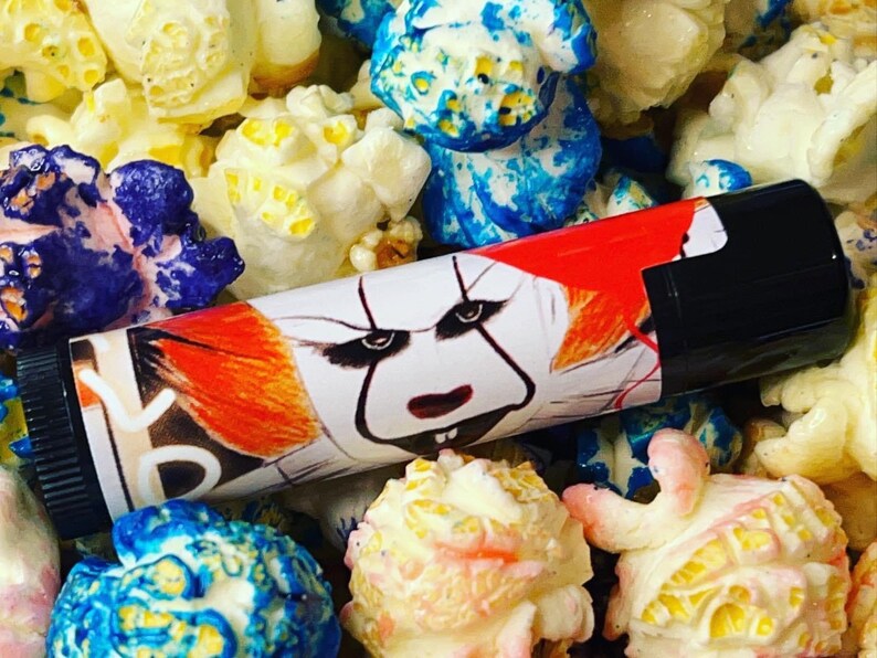Pennywise it Movie Inspired Cotton Candy Kettle Corn Lip Balm - Etsy