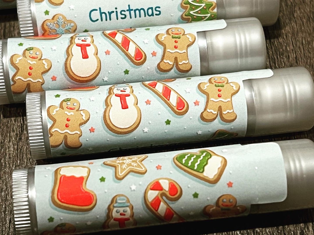 Christmas Cookie Lip Balm .15oz - Etsy