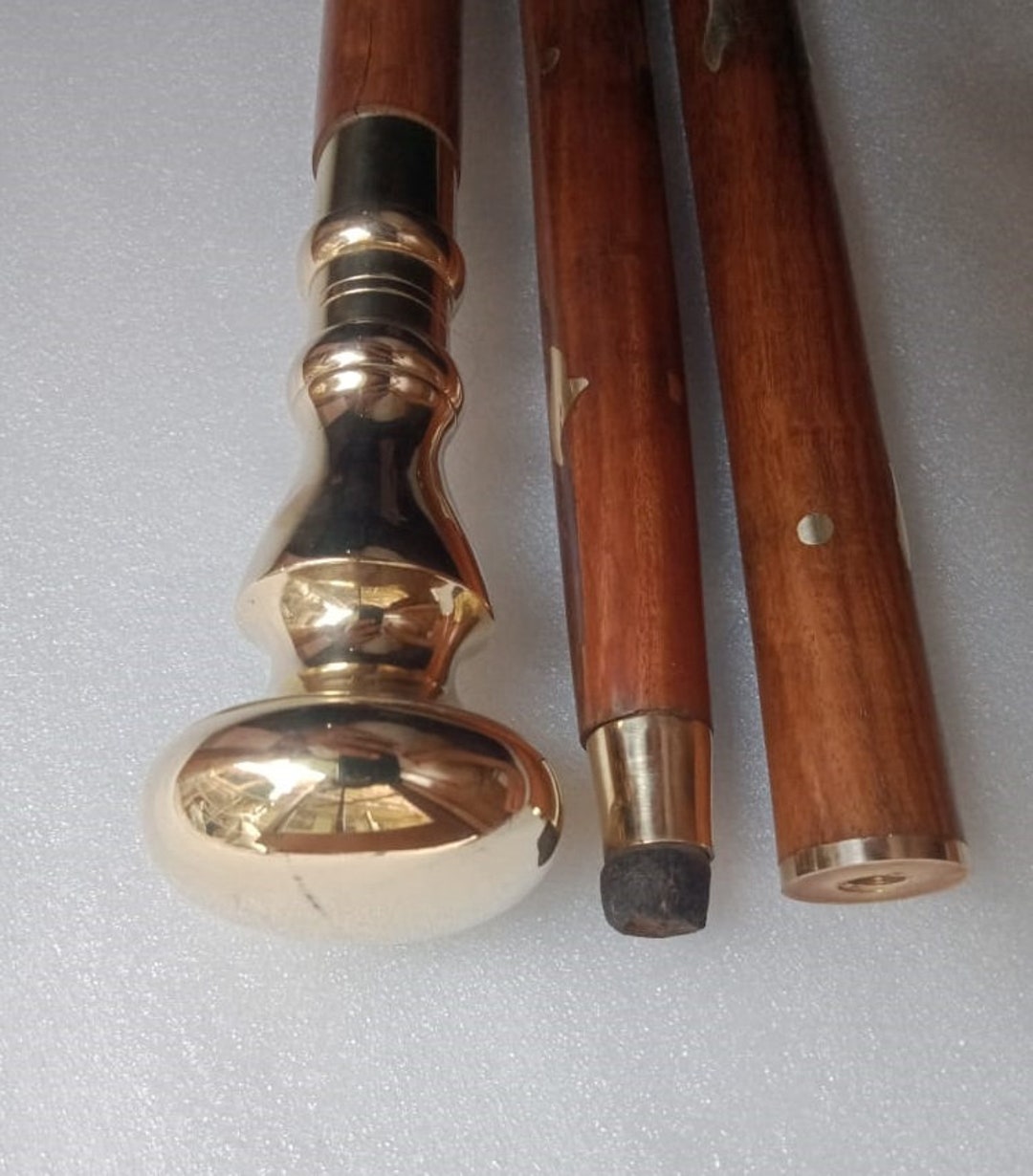 Handmade Victorian Men Women Wands Walking Cane-brass-walking Stick ...